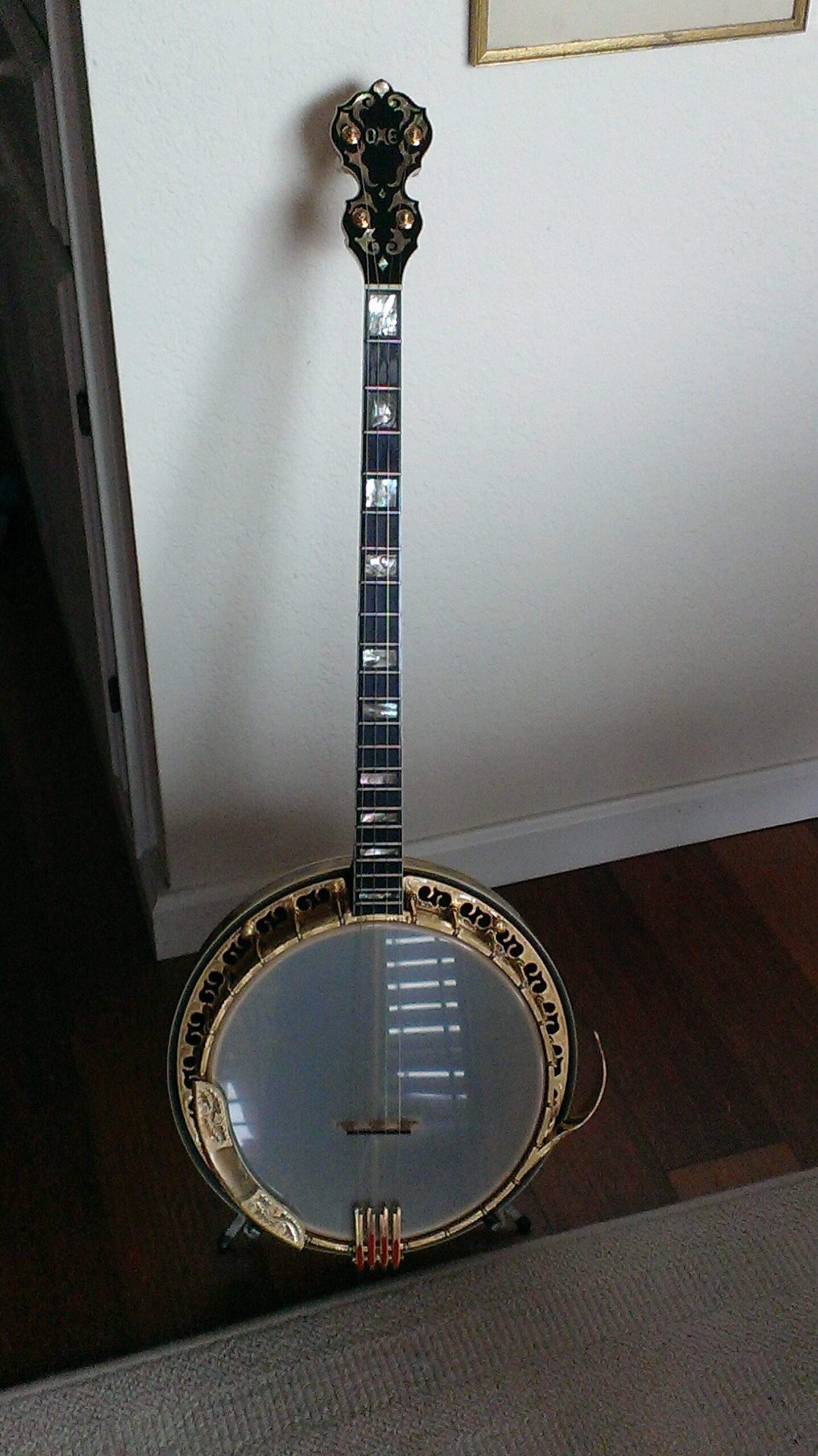 Ome Big Mogul (Serial #2495, 1980 or 1981) – Scott Anthony Banjo/Guitar